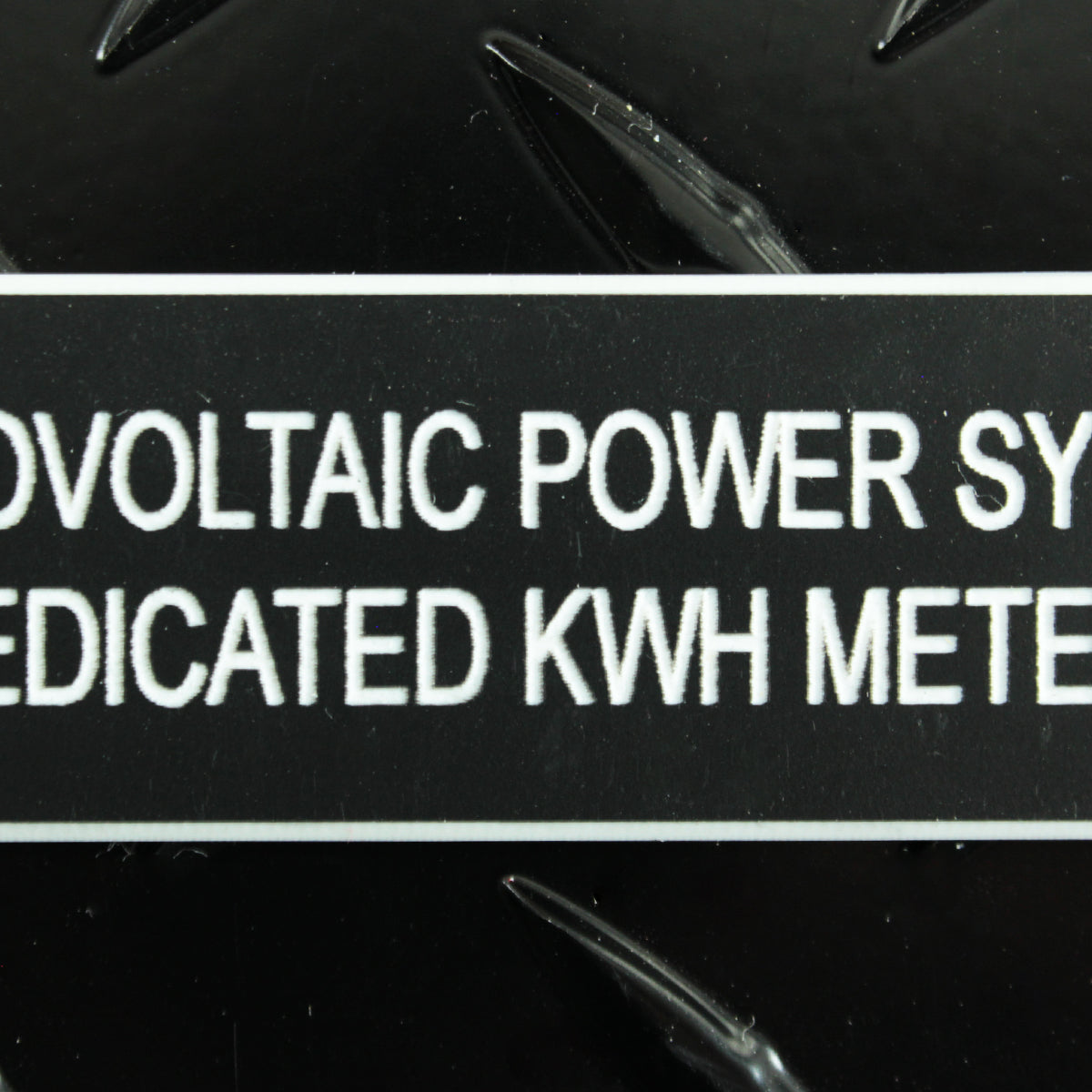 Black Plastic Tags – Panel Tags Direct