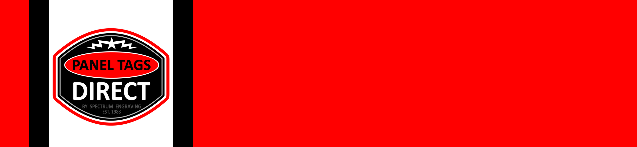 White Plastic Tags – Panel Tags Direct