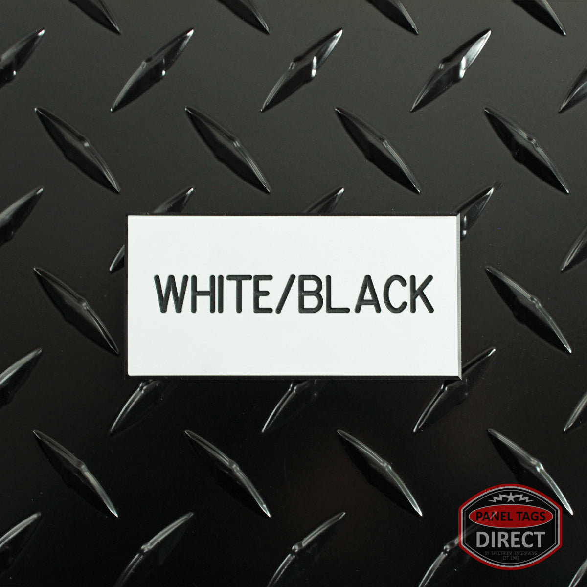 White Plastic Tags – Panel Tags Direct